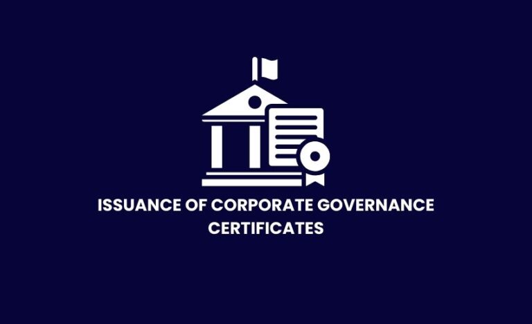 Issuance of Corporate Governance Certificates | GAA